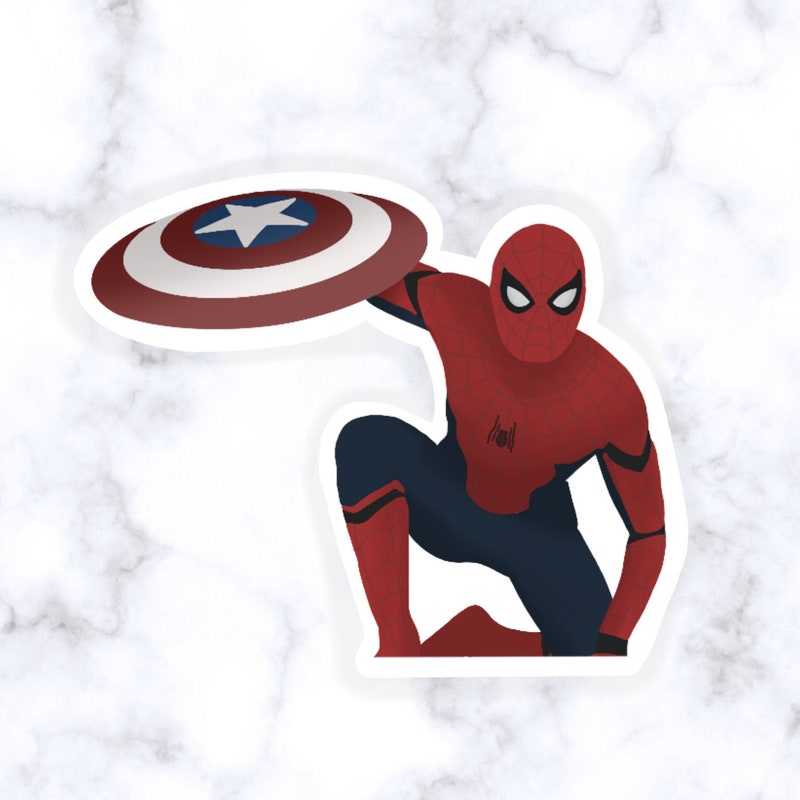 Spiderman Stickers - Etsy