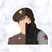 Bucky Barnes-winter Soldier Vinyl Sticker - Etsy UK