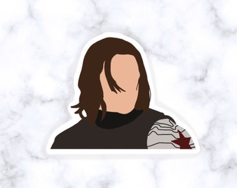 Bucky Barnes-winter Soldier Vinyl Sticker - Etsy UK