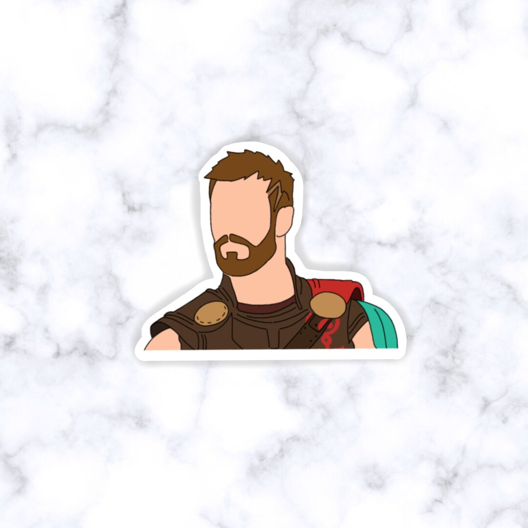 Thor Vinyl Sticker/ Laptop Decal - Etsy