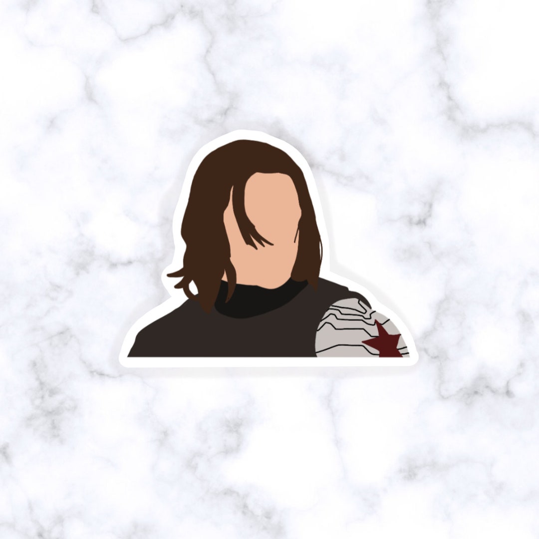 Winter Soldier Vinyl Sticker - Etsy