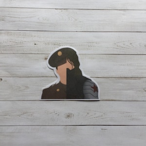 Bucky Barnes-winter Soldier Vinyl Sticker - Etsy UK