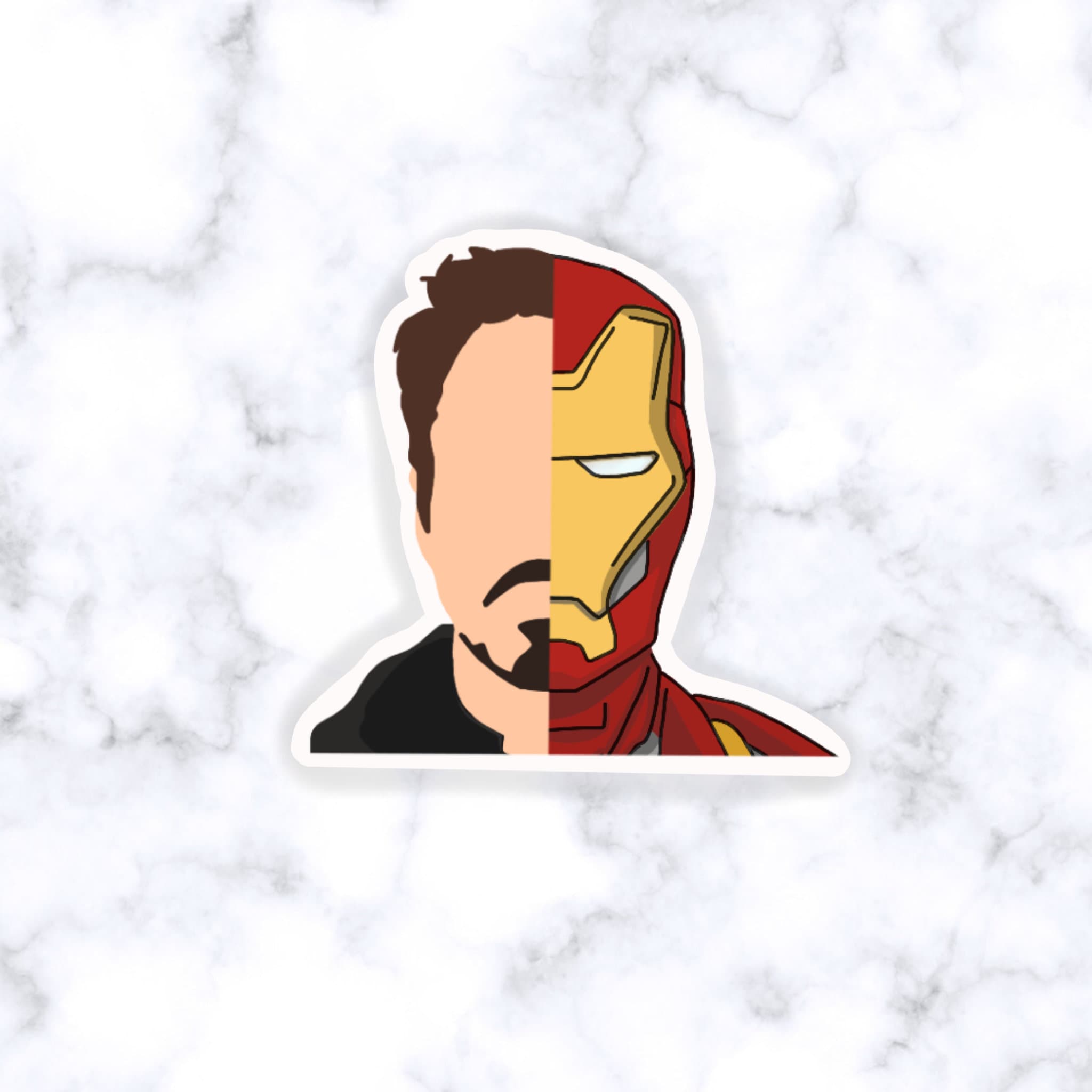 Tony Stark-Ironman Vinyl Sticker/Laptop Decal - Etsy.de