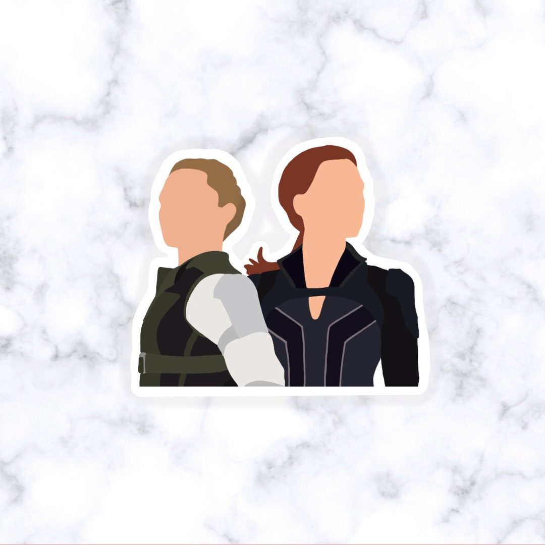 Natasha Romanoff and Yelena Belova Vinyl Sticker - Etsy