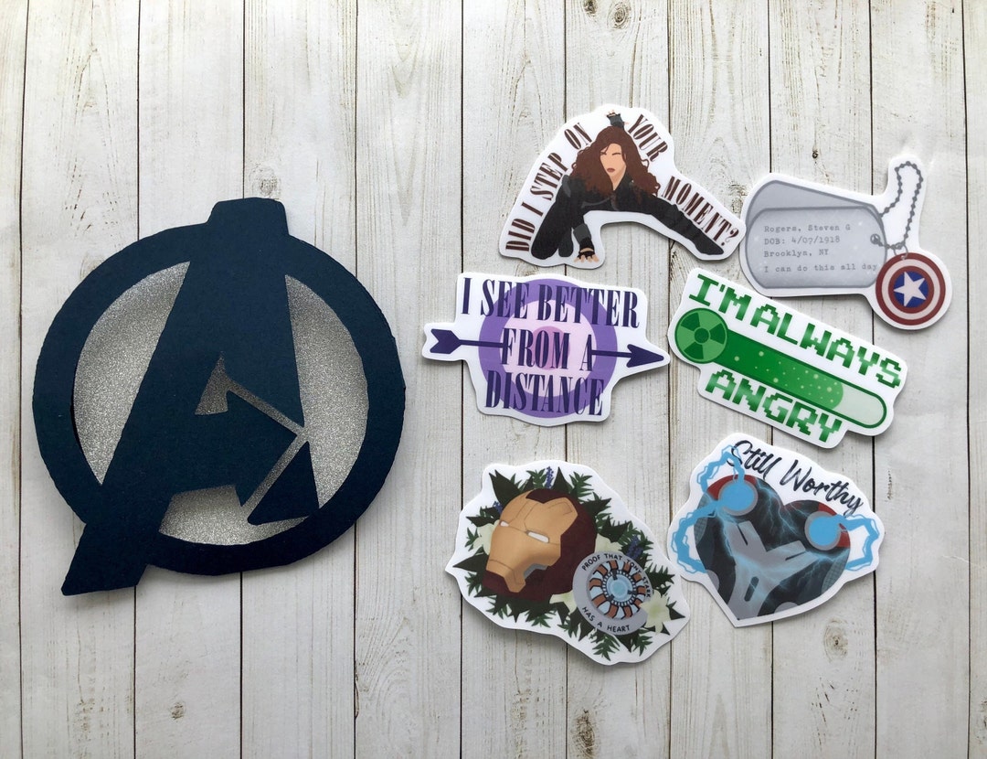 The Team Vinyl Sticker Pack - Etsy