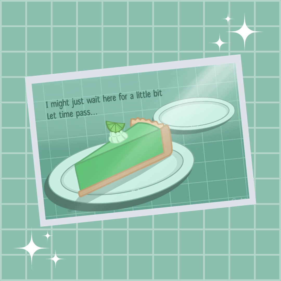 Let Time Pass Art Print - Etsy