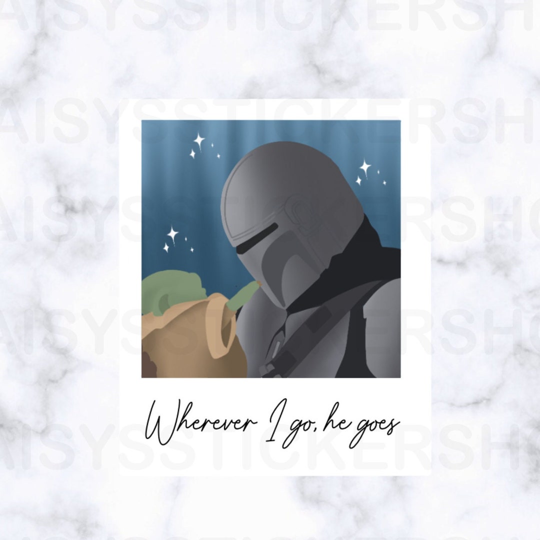 Wherever I Go Vinyl Sticker - Etsy