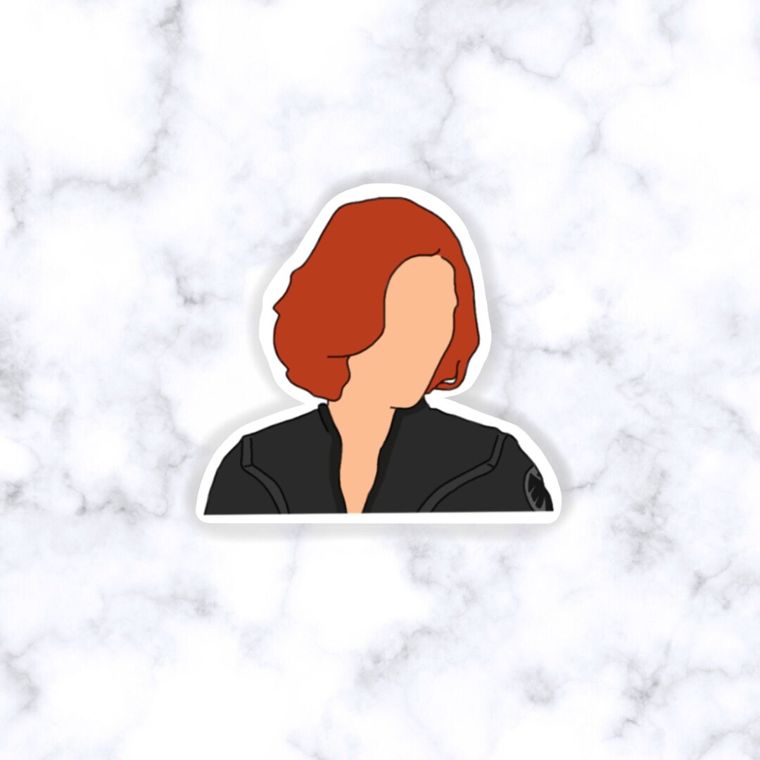 Black Widow Vinyl Sticker/ Laptop Decal - Etsy