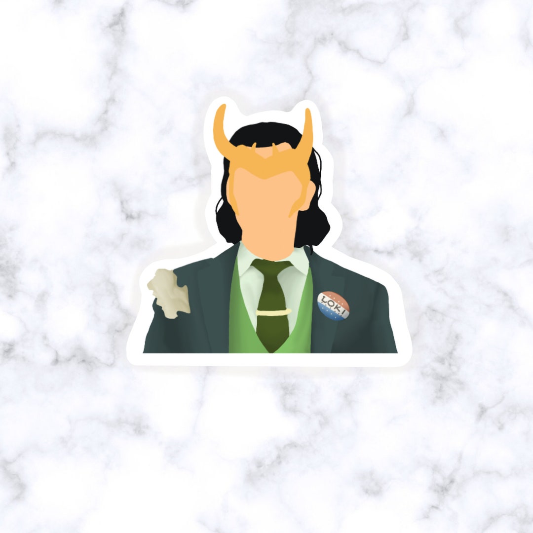 Vote for Loki Vinyl Sticker - Etsy