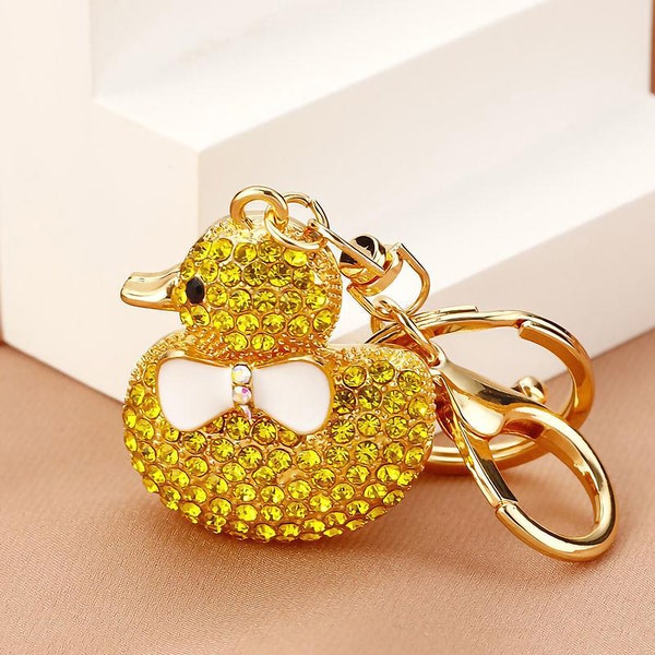 Duck Keychain - Etsy