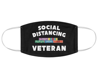 Uncle Sam Stay 6 Feet Back Mask Social Distancing Face Mask | Etsy