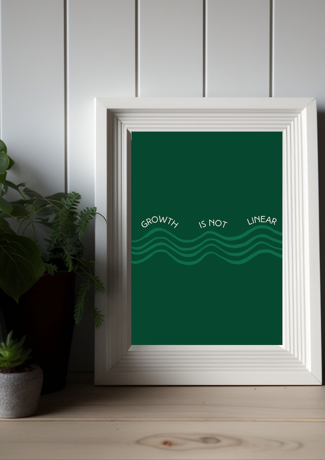 Growth is Not Linear Digital Print - Etsy