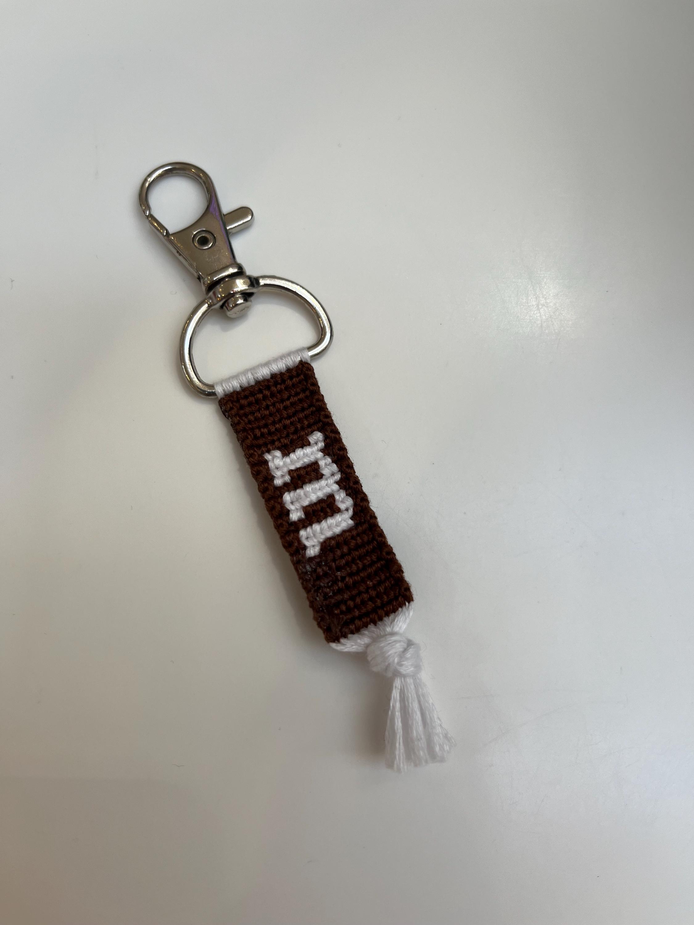 M&M Chocolate Candy Simple Alpha Keychains - Etsy