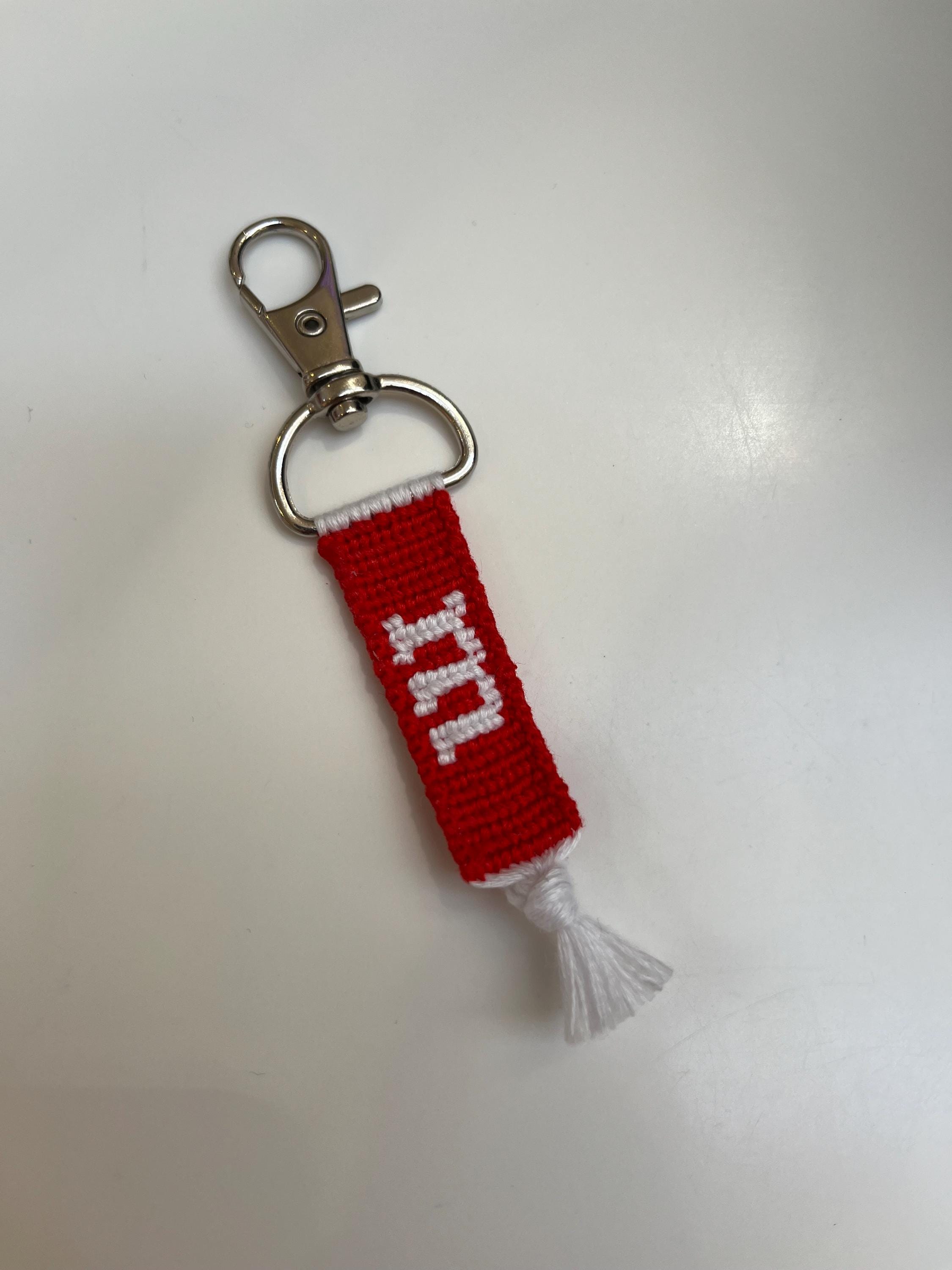 M&M Chocolate Candy Simple Alpha Keychains - Etsy