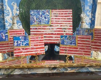 Flag Collage Art - Etsy