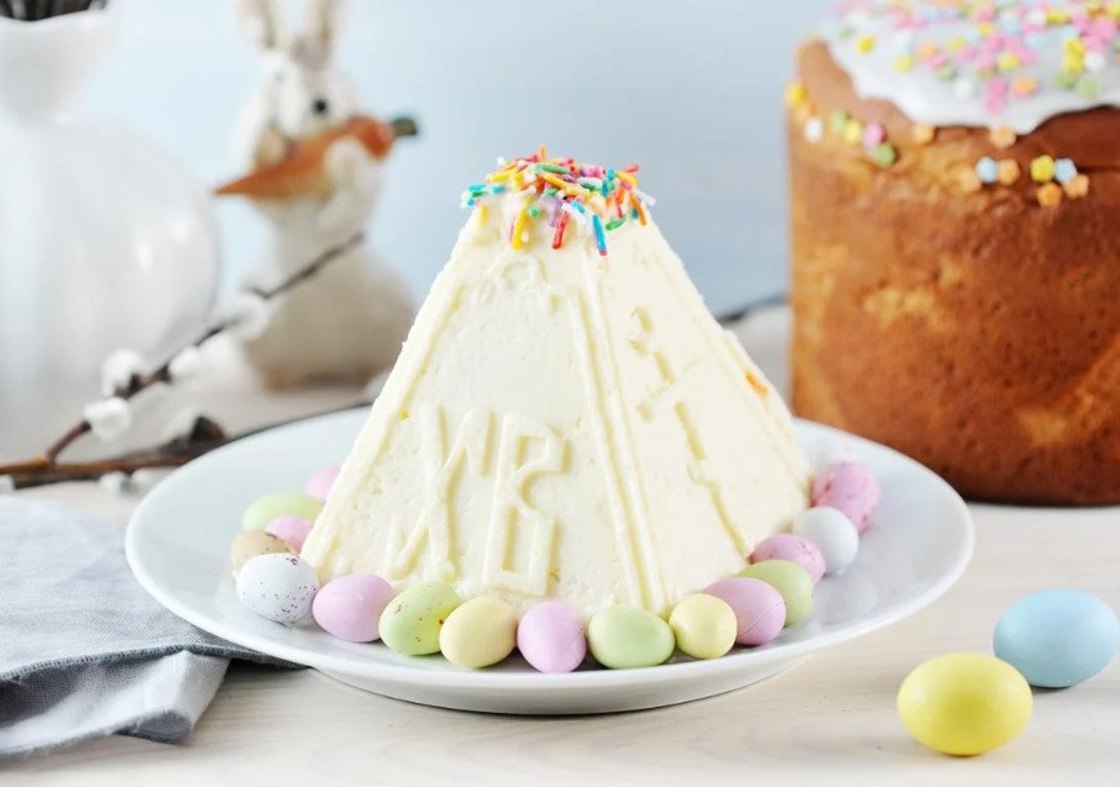 Form for Easter Cheesecake Plastic Form Mold Easter Cake Traditional Easter Cake Paskha Mold ...