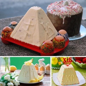 Form for Easter Cheesecake Plastic Form Mold Easter Cake Traditional ...