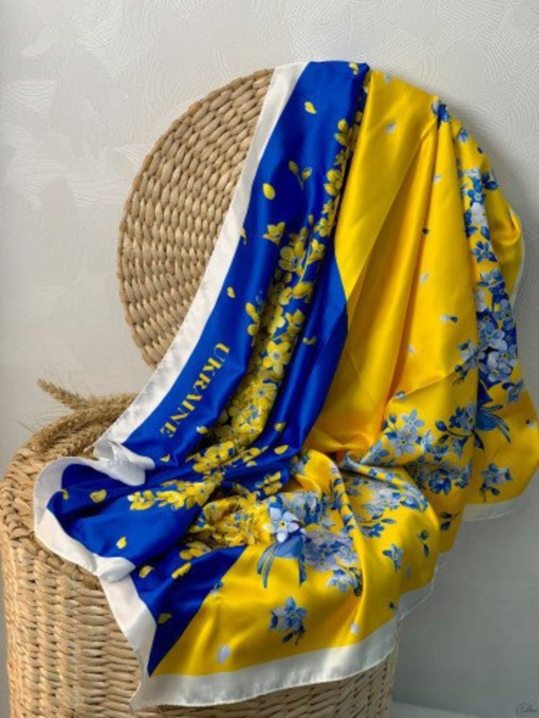 Ukrainian Bohemian Shawl 90*90 Cm Ethnic Ornament Collection Shawl ...