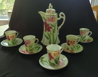 Chocolate Tea Set | Etsy