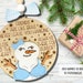 Snowman Friend Christmas Ornament SVG, Snowman Bra Christmas Ornament ...