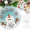 Snowman Friend Christmas Ornament SVG, Snowman Bra Christmas Ornament ...