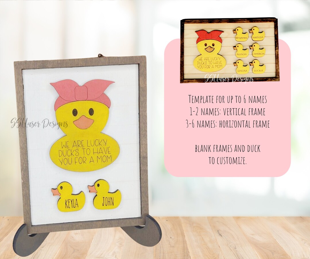 Mama Duck SVG Sign, Mother's Day SVG Sign, Duck Sign for Grandparents ...