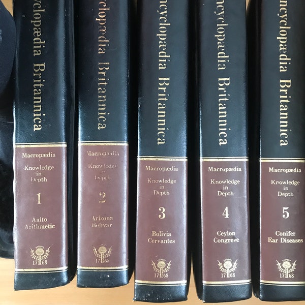 1958 Encyclopedia Britannica - Etsy