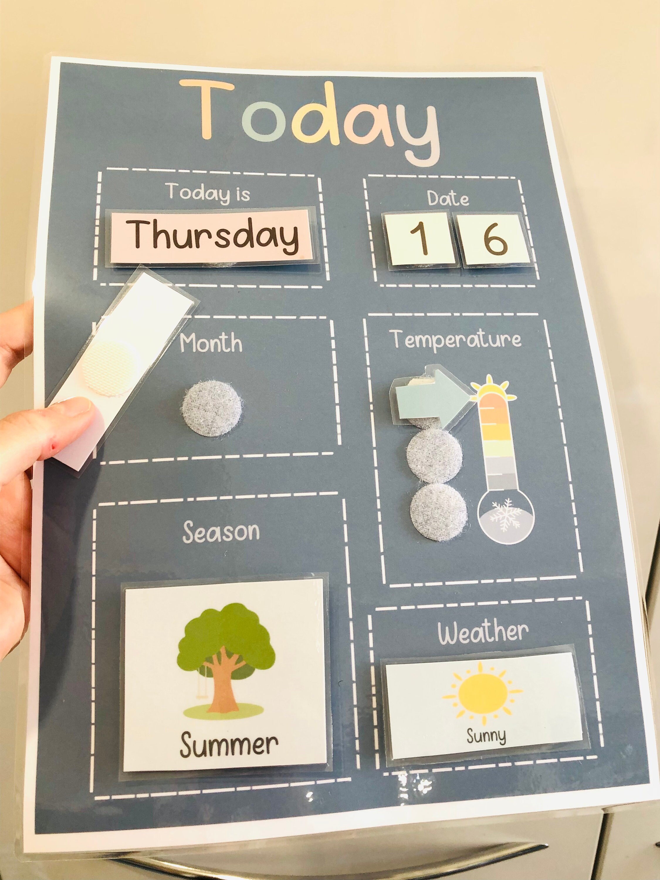 Morning Board Circle Time Today Chart Childrens - Etsy