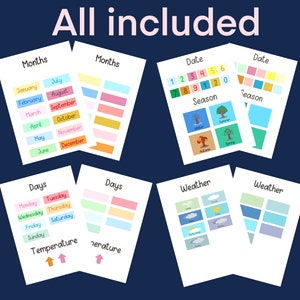 Morning Board | Circle Time | Today Chart | Children’s Calendar ...