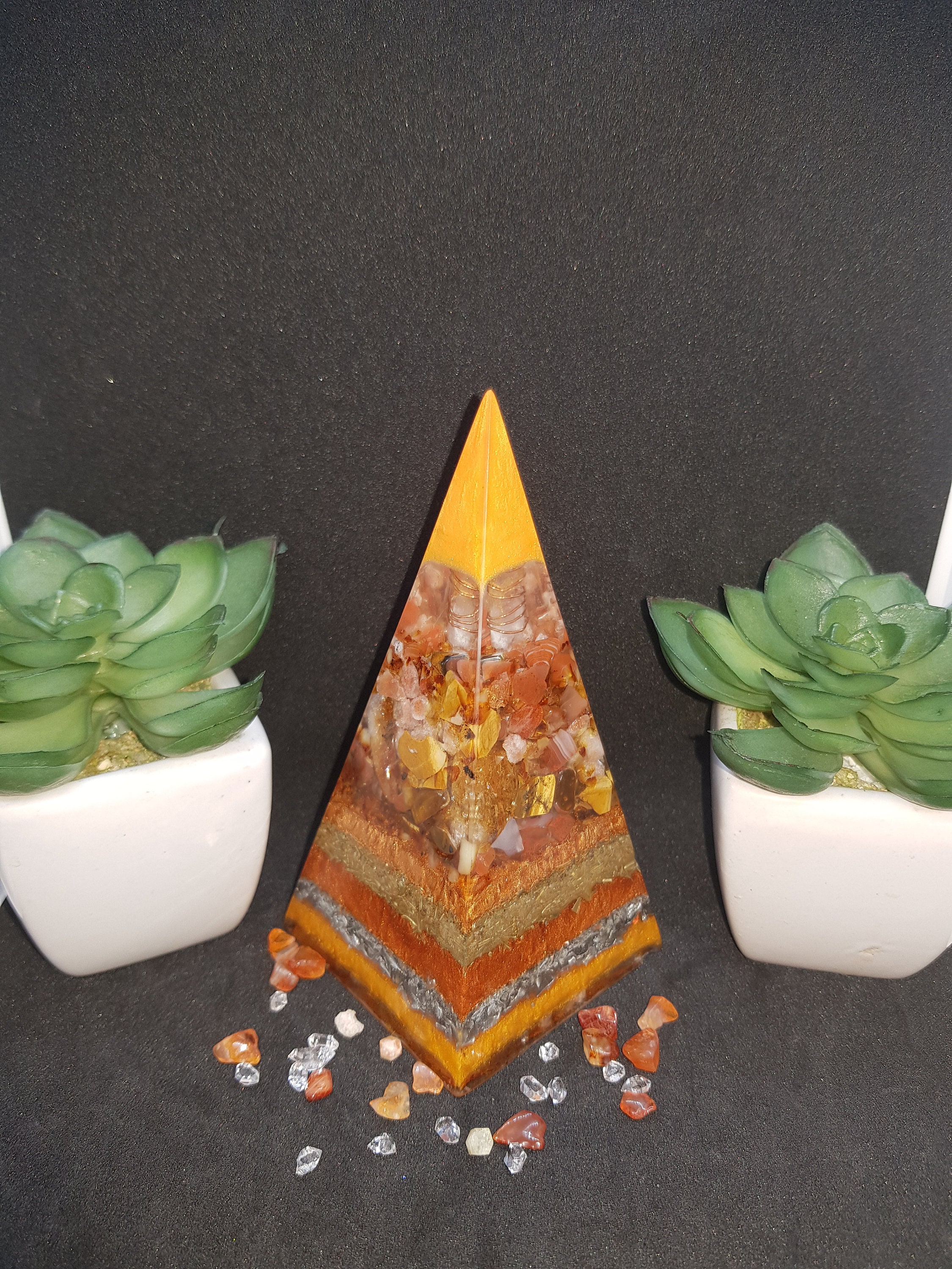 Sacral Plexus Orgone Pyramid - Etsy