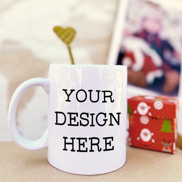 Custom Logo Coffee Mug - Etsy