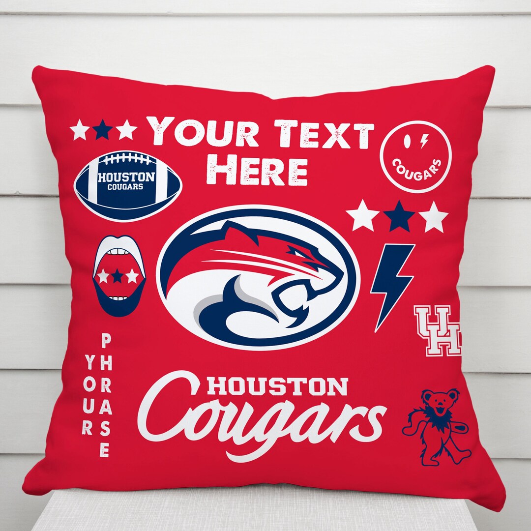 Custom Bed Party Pillow, Graduation Gift, College Sports Team Party ...