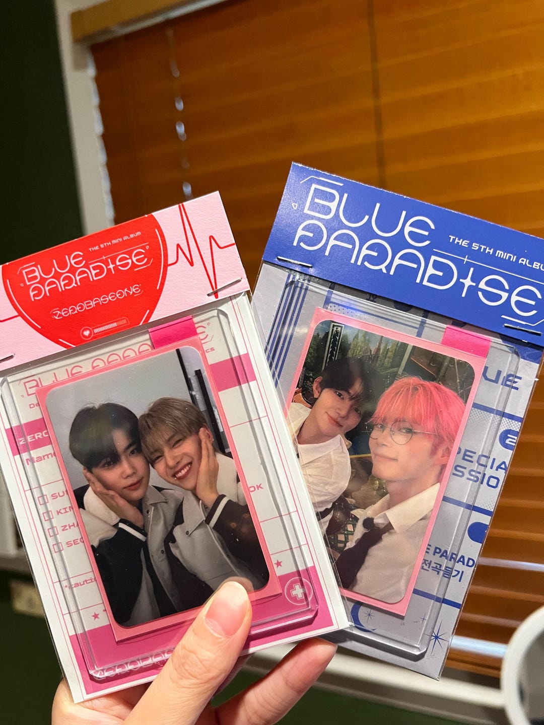 Zerobaseone Haobin Mattwook Photocards - Etsy