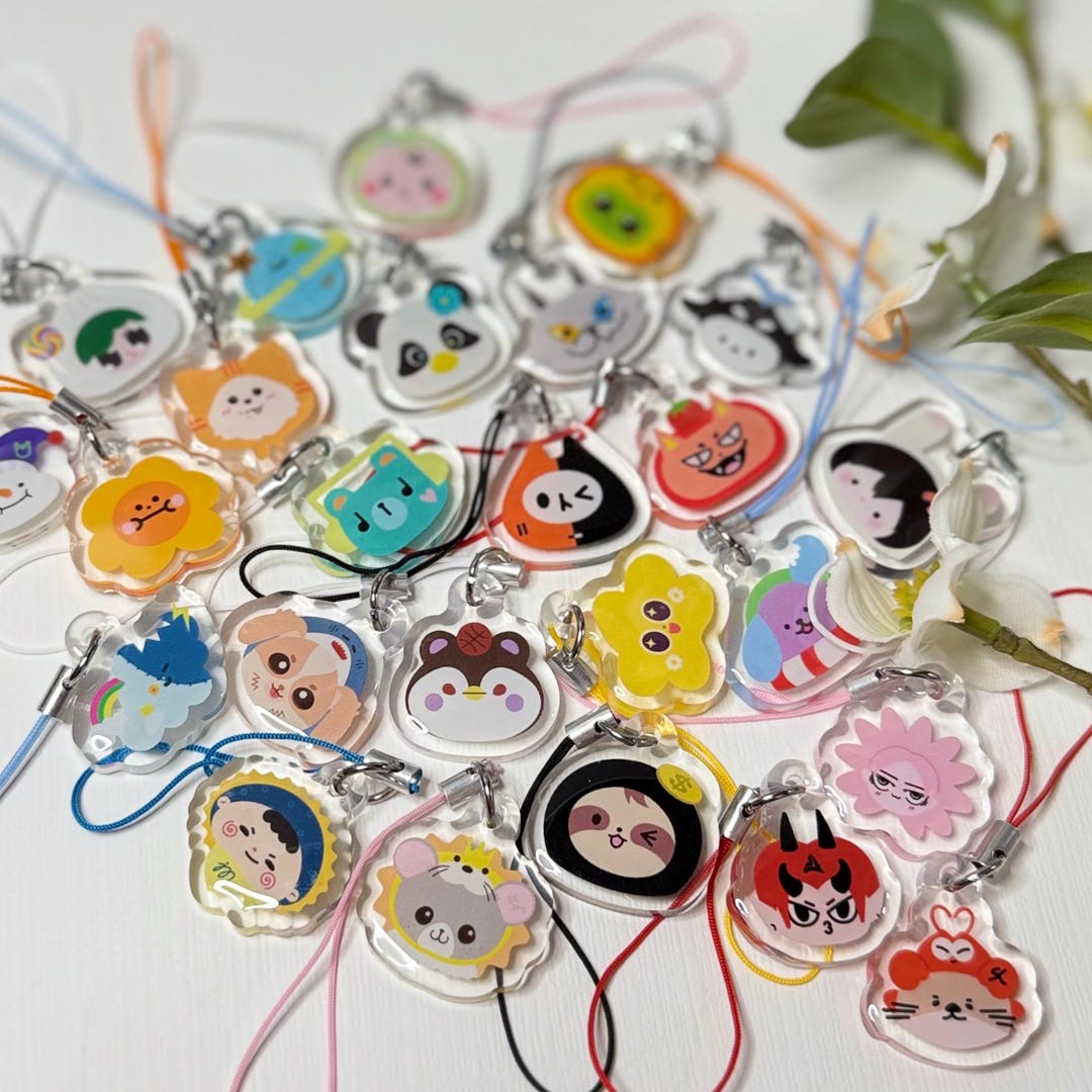 GMMTV Phone Charms (head Ver.) Perthsanta Pondphuwin Geminifourth ...