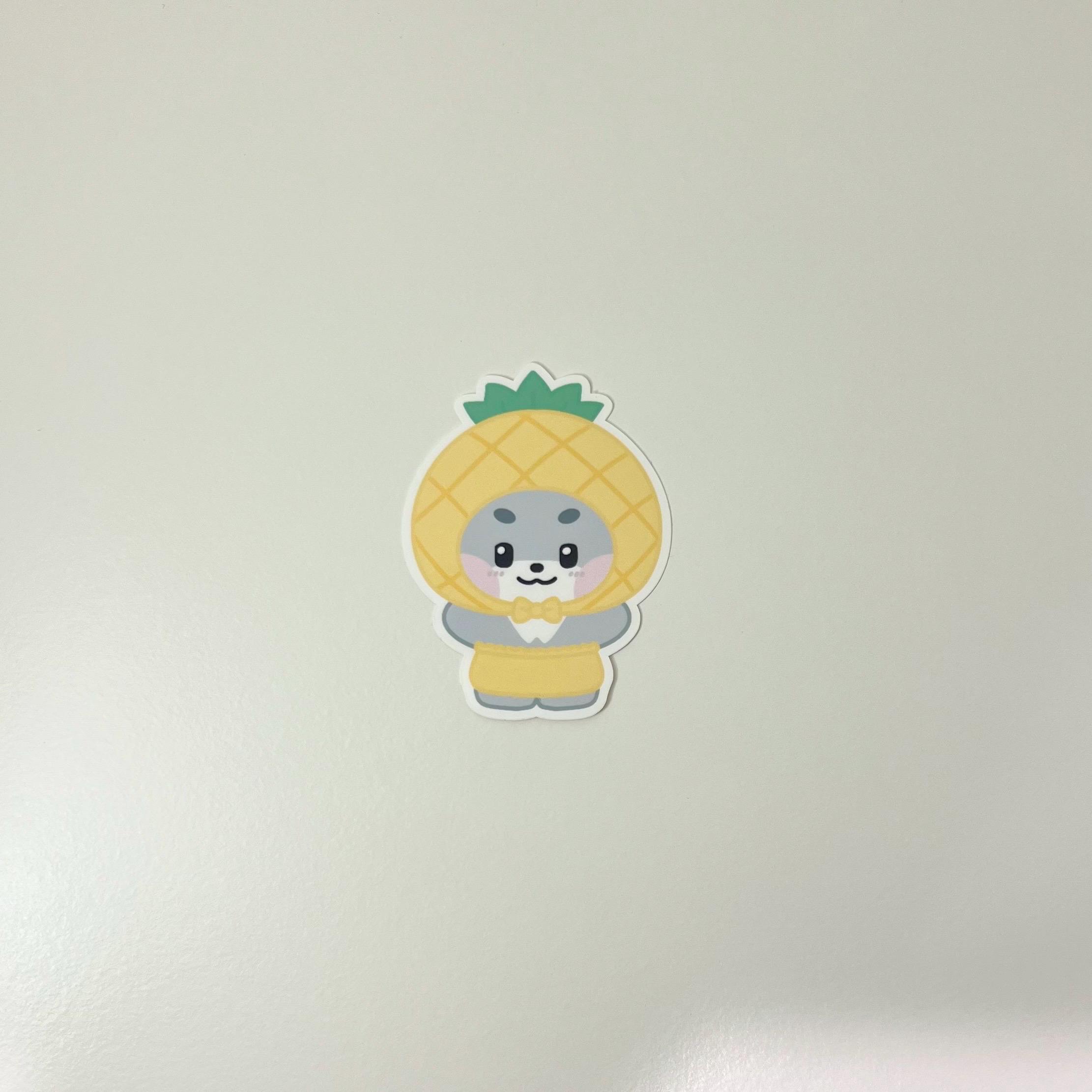 Zeroni Fruit Vinyl Stickers - Etsy