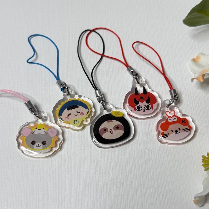 GMMTV Phone Charms (head Ver.) Perthsanta Pondphuwin Geminifourth ...