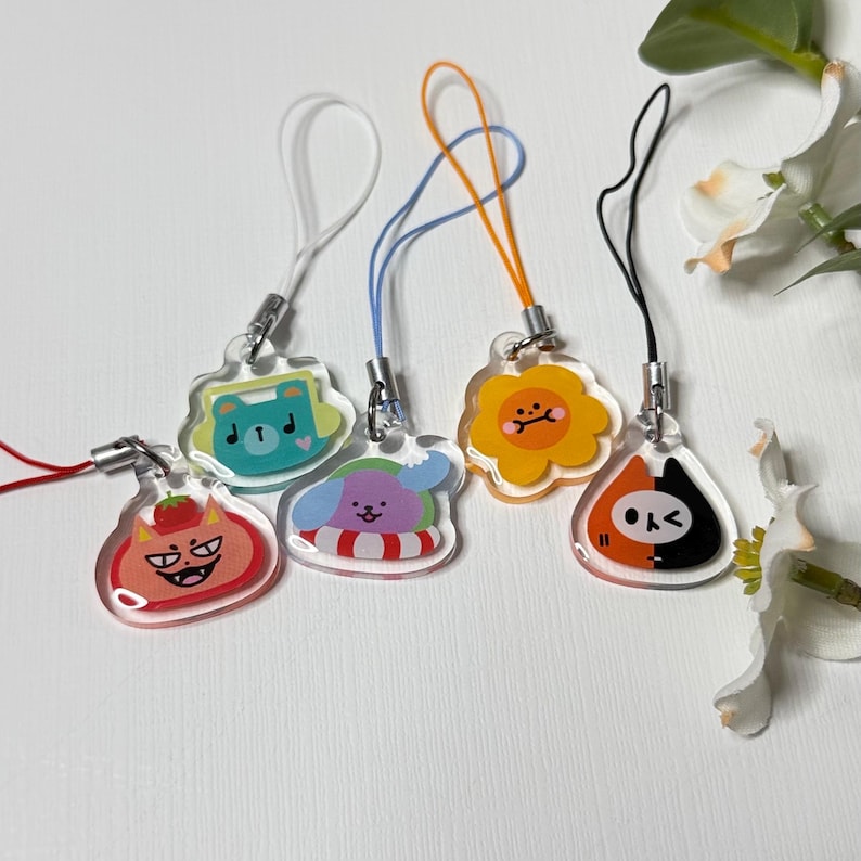GMMTV Phone Charms (head Ver.) Perthsanta Pondphuwin Geminifourth ...