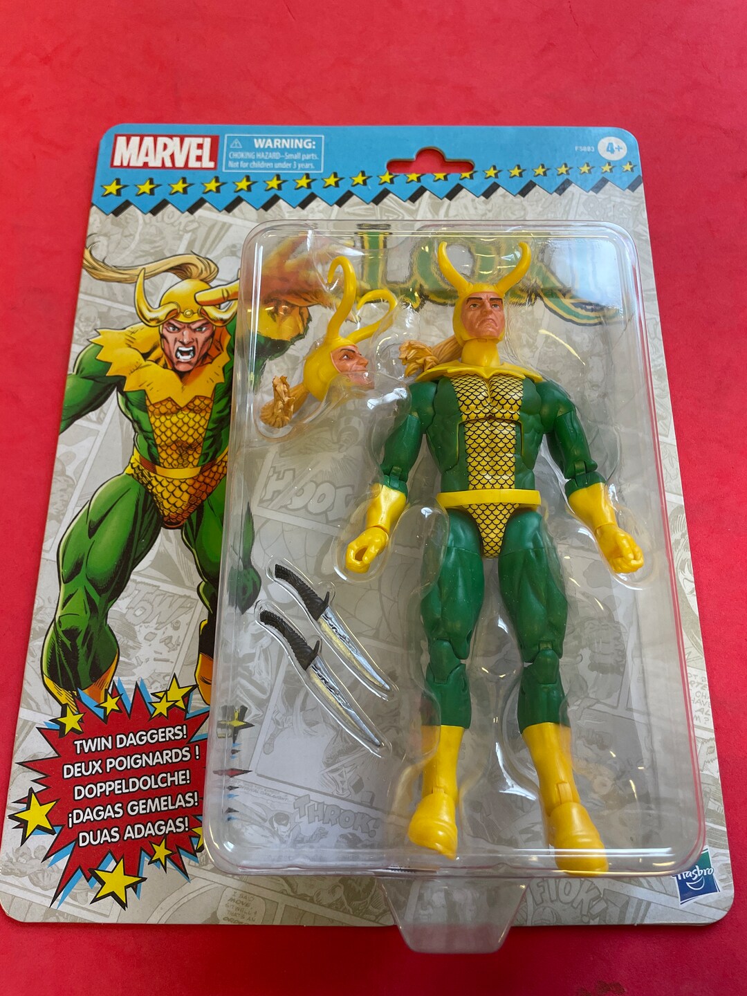 Marvel Legends Loki Retro Action Figure. - Etsy