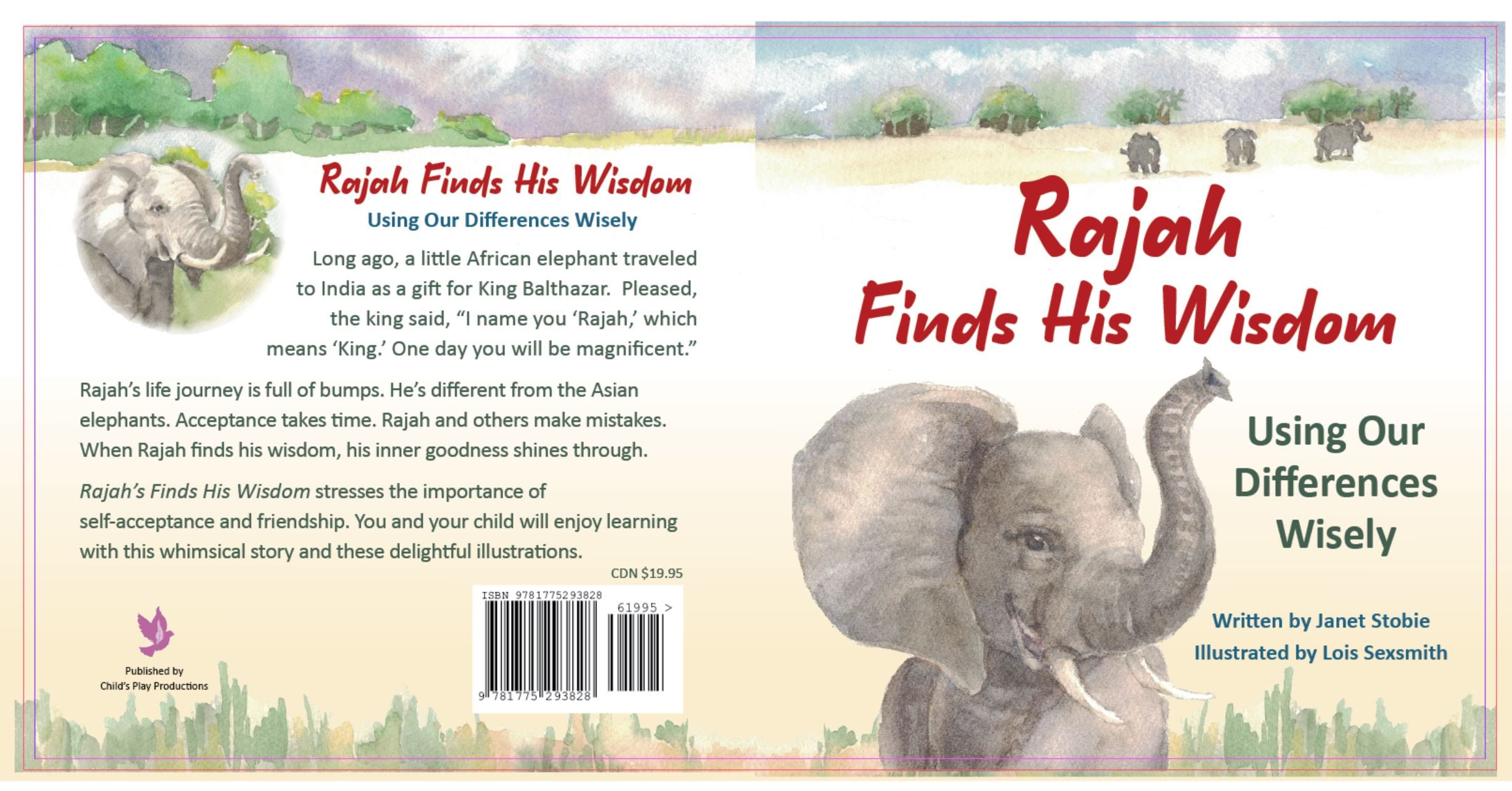 Children's Book Rajah Finds His Wisdom: Using Our Differences Wisely - Etsy