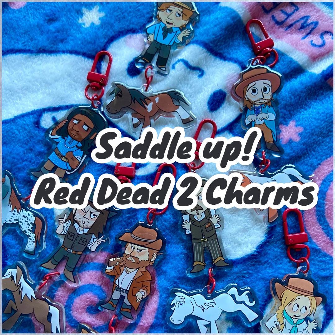 RDR2 Red Dead Saddle Up! Charms - Etsy UK
