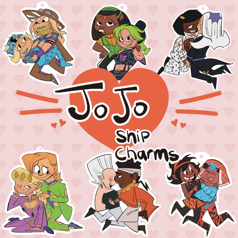 Jojo's Bizarre Adventure JJBA Ship Charms - Etsy Canada