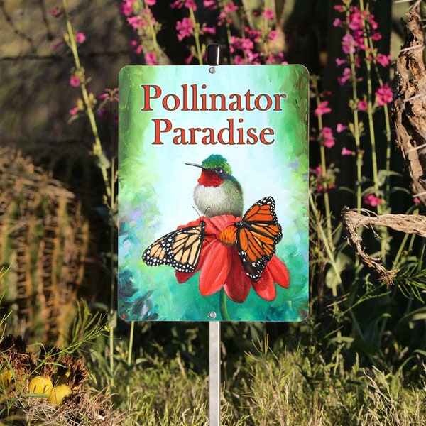 Pollinator Sign - Etsy