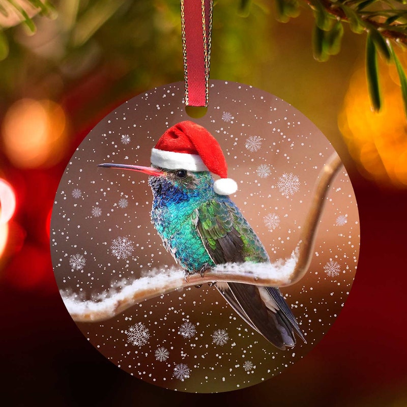 Hummingbird Christmas Tree Ornaments - Etsy