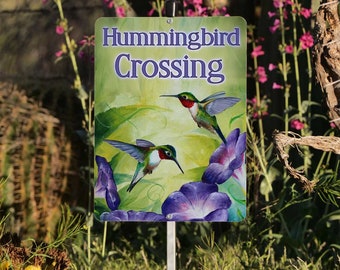 Hummingbird Sign - Etsy