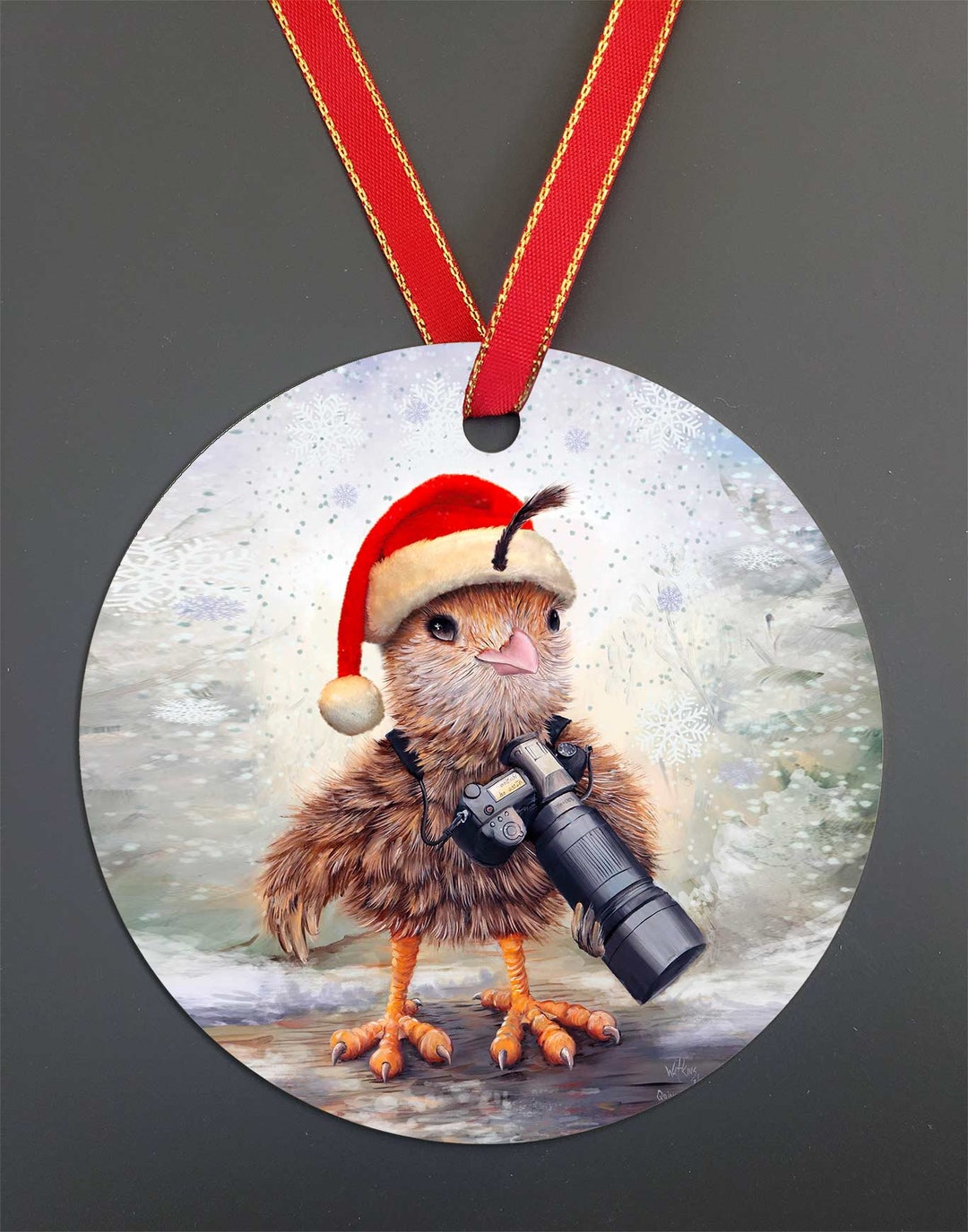Quinn the Quail Ornament, Christmas Ornament, Holiday Decoration ...