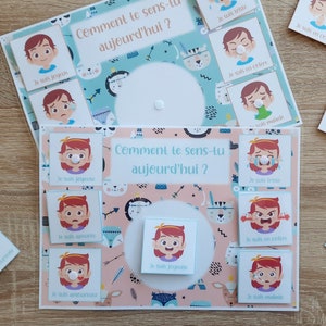 Comment te sens-tu aujourdhui Expression des émotions | Etsy