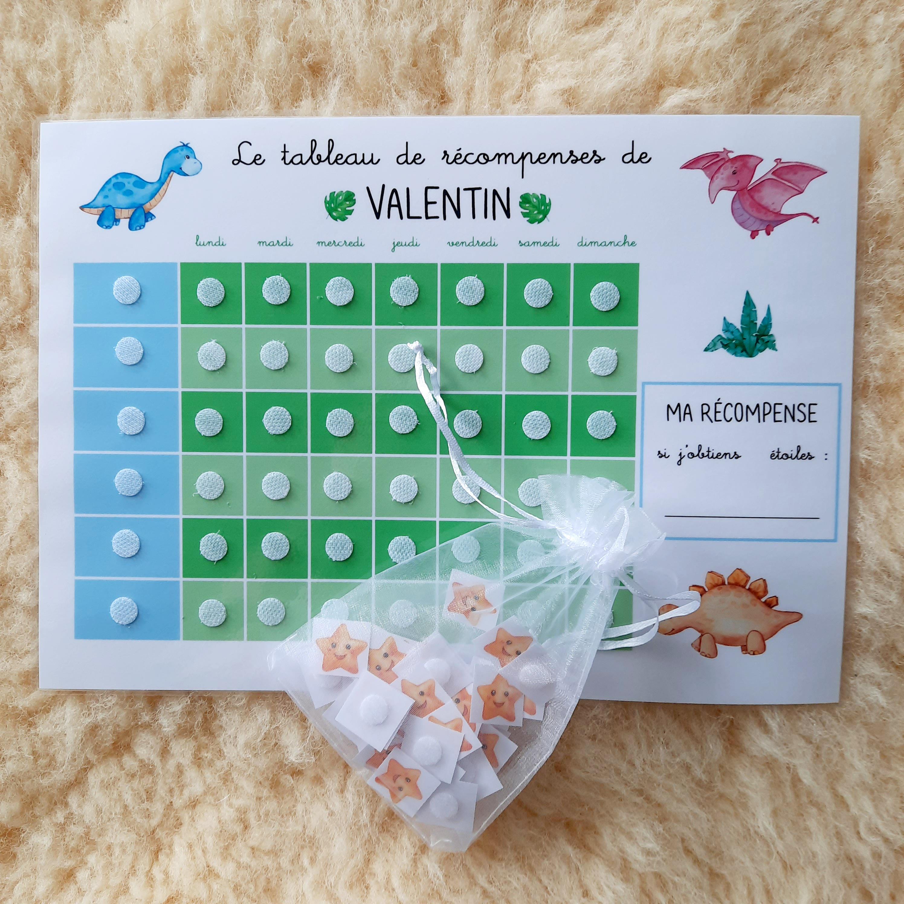 Rewards Chart – Motivation Chart With Customizable Instructions - Etsy