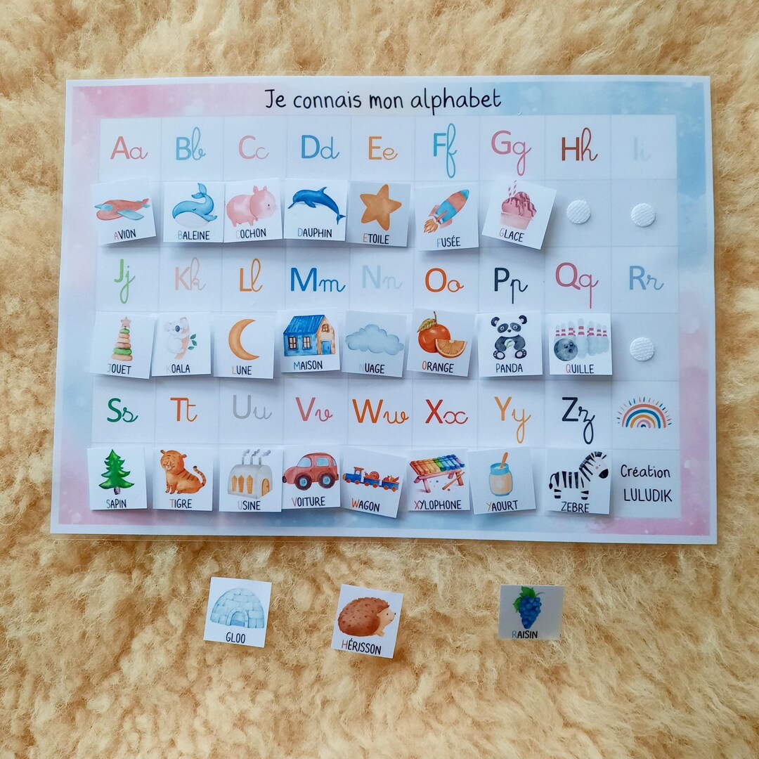 I Know My Alphabet Learning the Letters of the Alphabet Kindergarten - Etsy