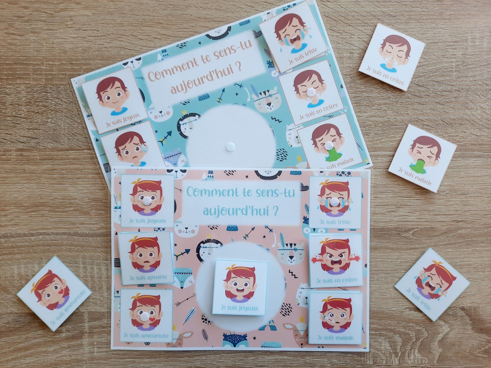 Comment te sens-tu aujourdhui Expression des émotions | Etsy