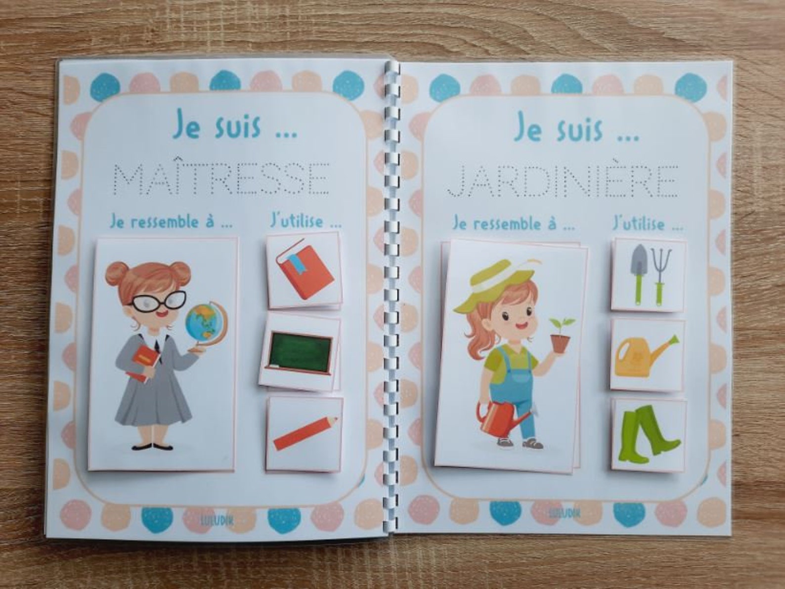Livret dactivités sur les métiers Book sur les métiers - Etsy France